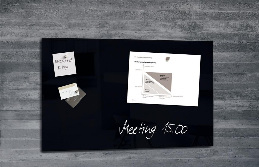 Sigel Magnetic Glass Board, Noticeboards, Manchester - Octopus UK