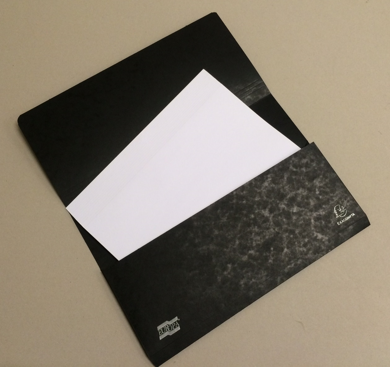 Black Document Wallets, No1 for Quality Cardboard Folders | Octopus