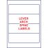 Lever Arch File Spine Labels, Office Supplies